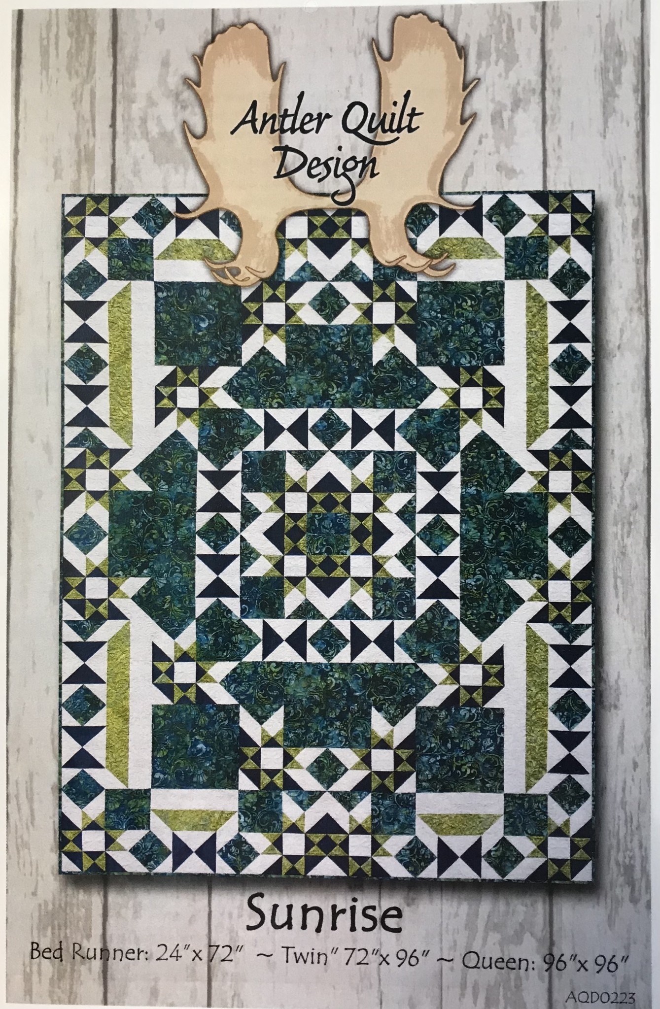 Antler Quilt Design - Stitch by Stitch