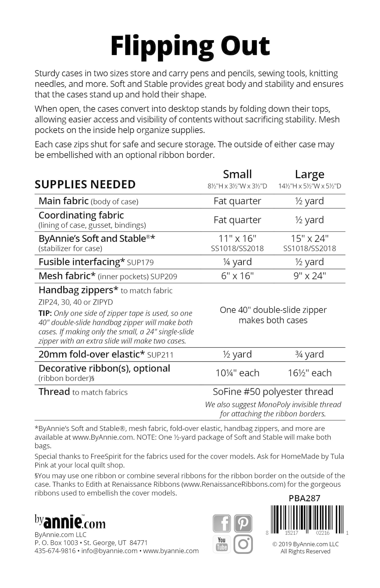 FLIPPING OUT PATTERN - Stitch by Stitch