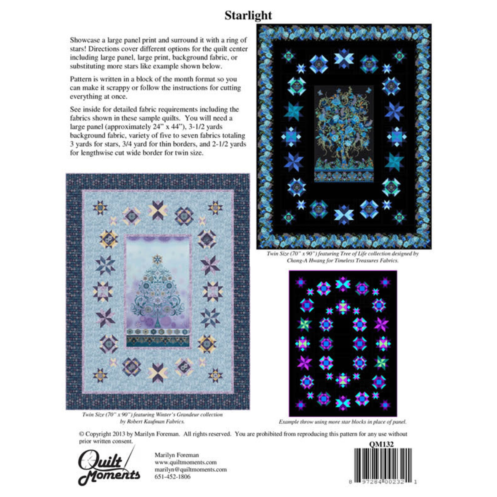 Starlight Quilt Pattern - Stitch by Stitch