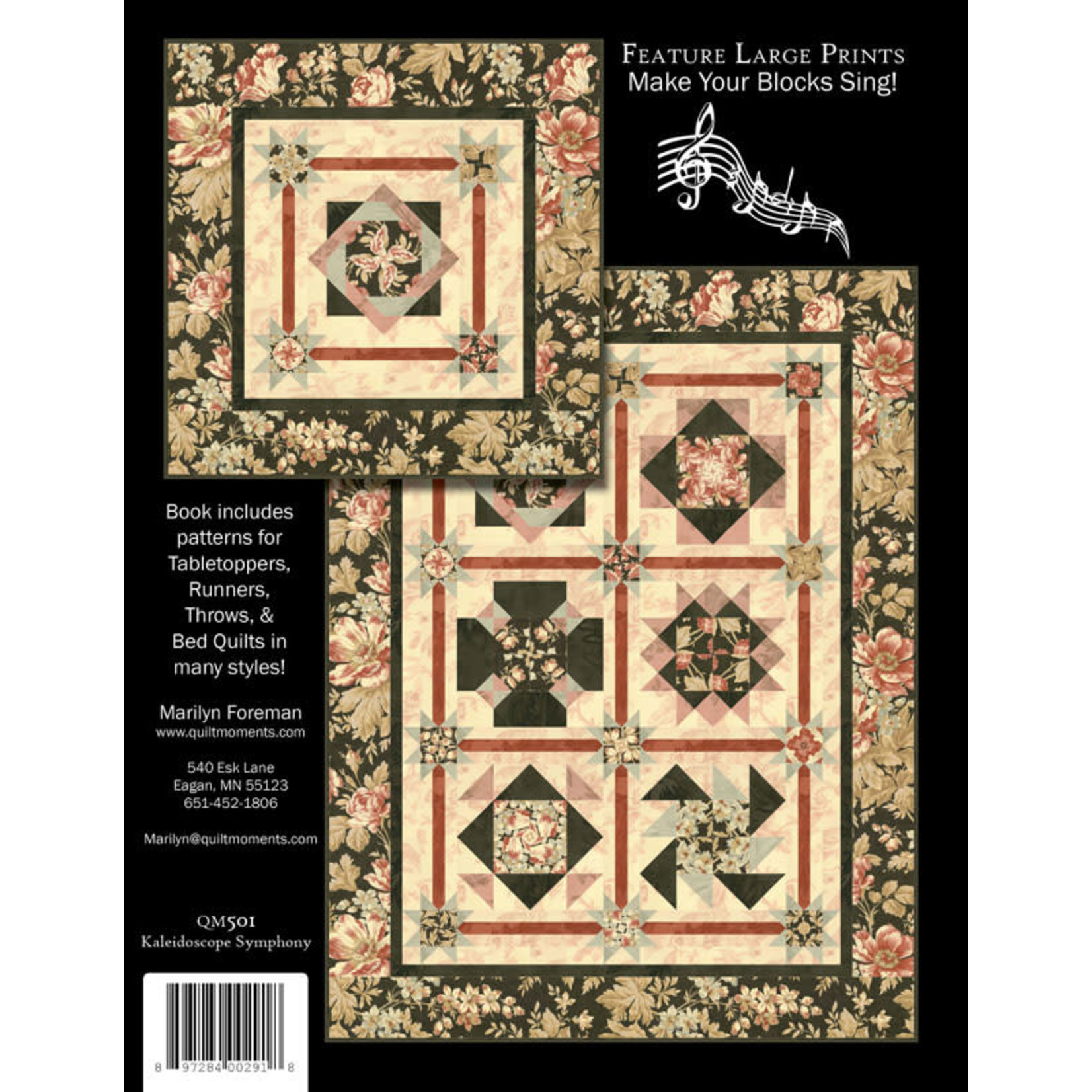 Kaleidoscope Symphony Quilt Pattern - Stitch by Stitch