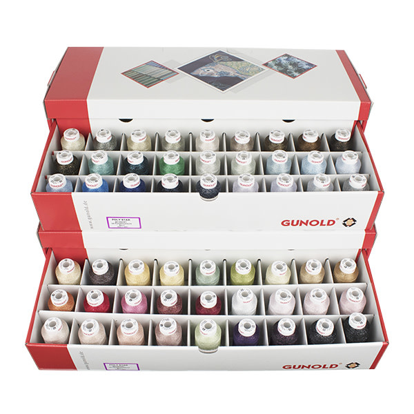 Poly Sparkle™ (Star™) Thread - All 54 Colour Assortment - 1,000 Meter ...