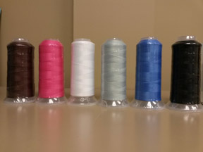 Stretch Polyester (Wooly) Thread 5,000 METRES White - Stitch by Stitch