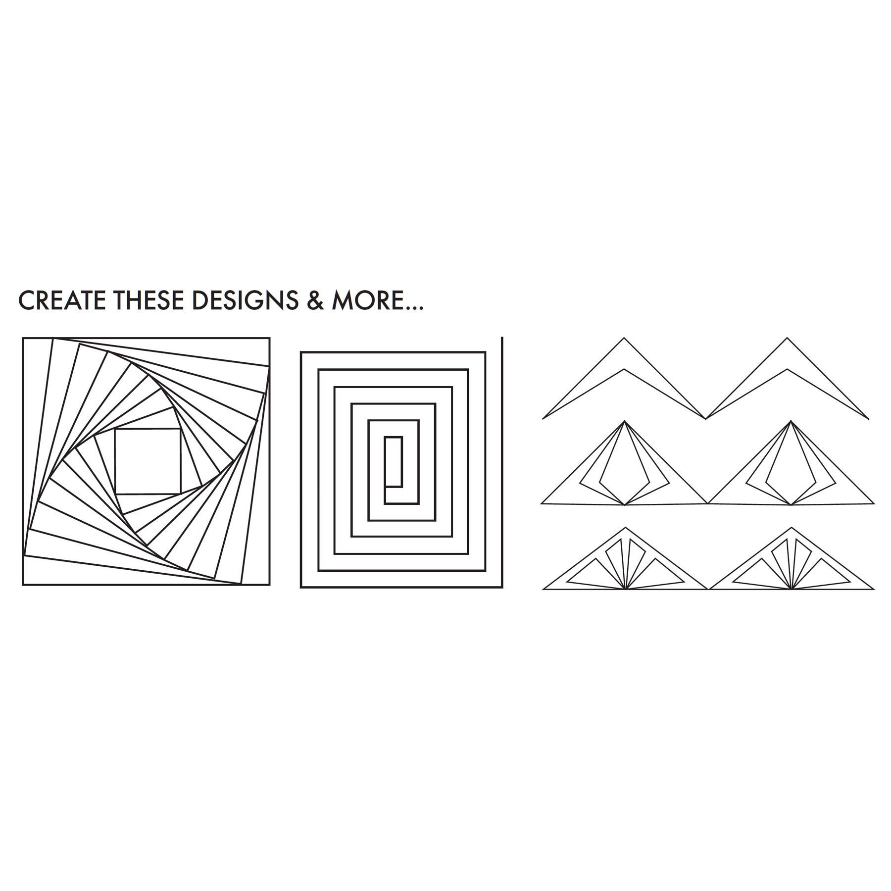 Creative Grids Slim Ruler CGRQTA2 - Stitch by Stitch