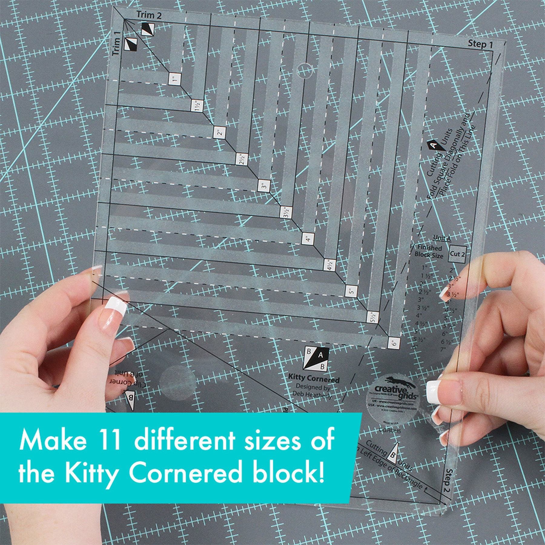 Creative Grids Kitty Corner CGRDH5 - Stitch by Stitch