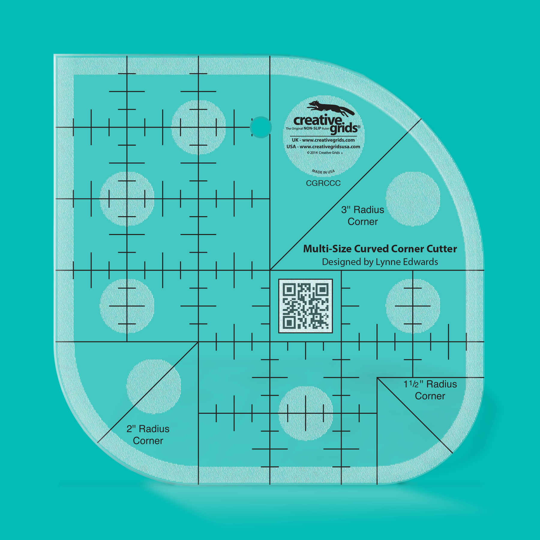 Creative Grids Curved Corner Cutter CGRCCC - Stitch by Stitch