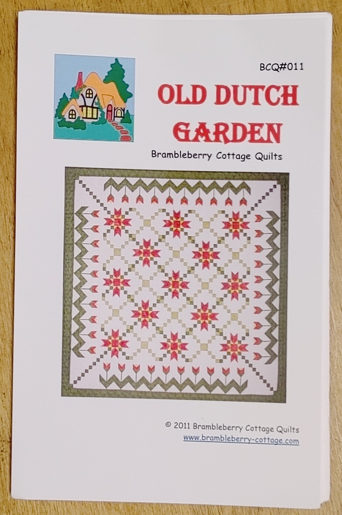 OLD DUTCH GARDEN PATTERN - Stitch by Stitch