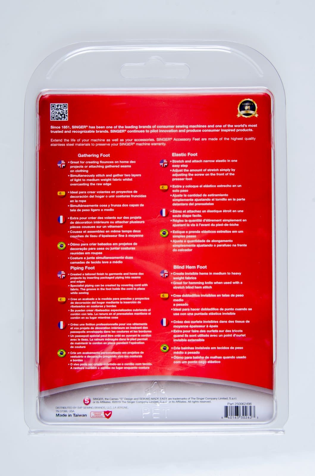 Singer Elite Serger Feet Kit - Stitch by Stitch