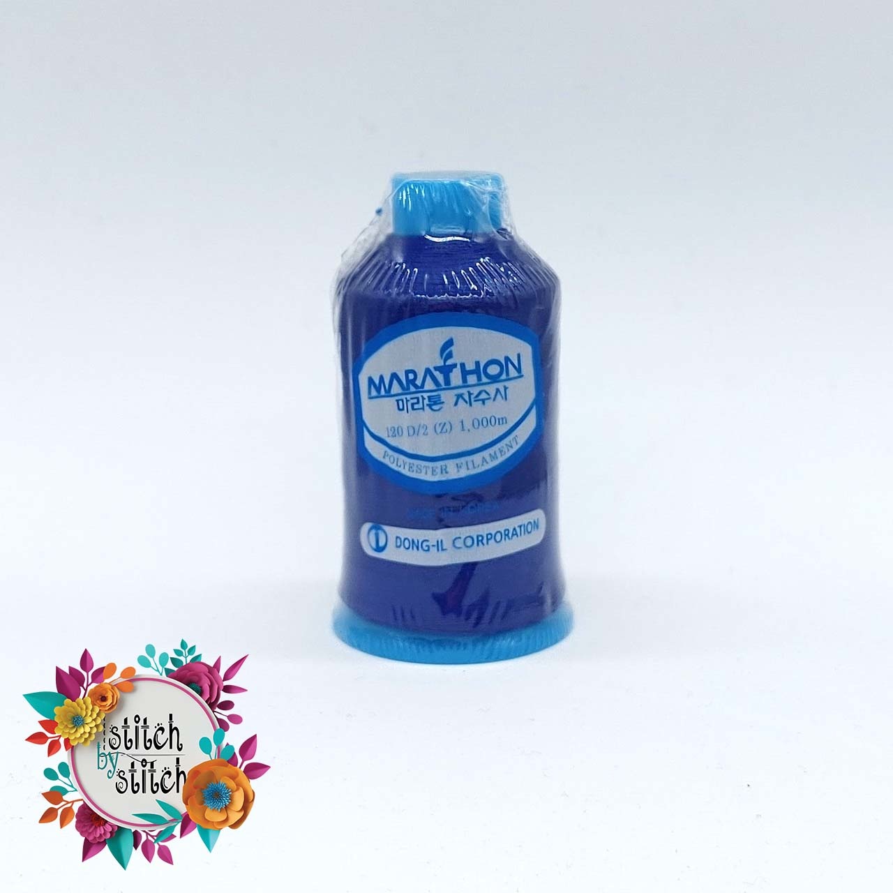 Colour 2069 Royal Blue - 1000mtr POLY EMBROIDERY THREAD - Stitch by Stitch