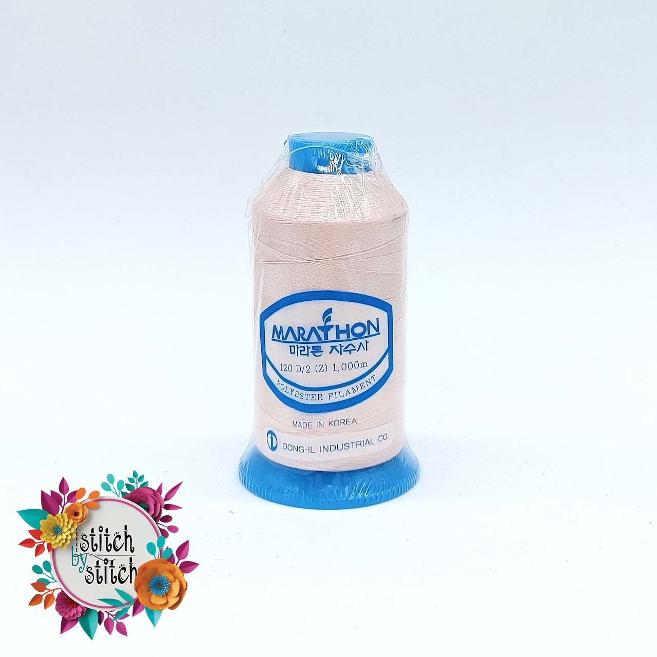 Colour 2170 Flesh Pink - 1000mtr POLY EMBROIDERY THREAD - Stitch by Stitch