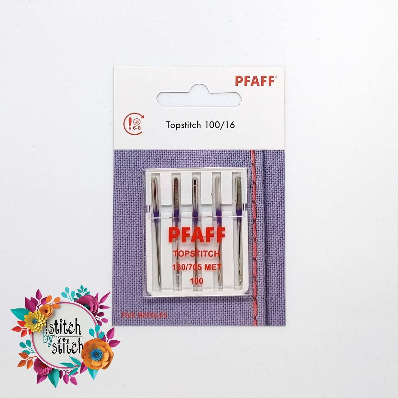 Pfaff Topstitch Needle - Size 100/16 5 pack - Stitch by Stitch