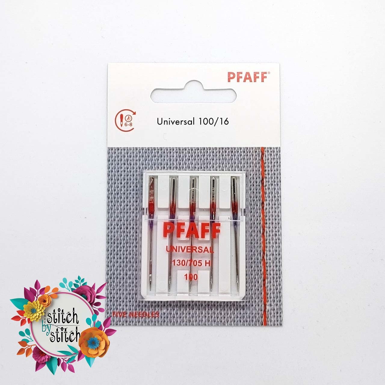 Pfaff Universal Needle - Size 100/16 5 pack - Stitch by Stitch
