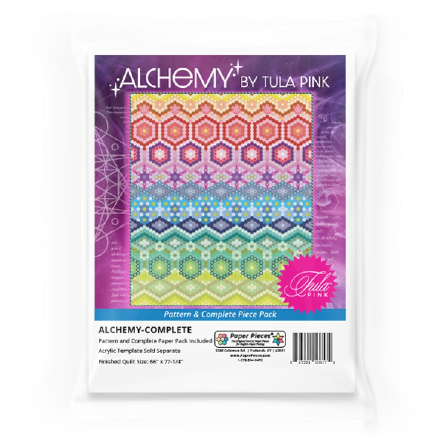 Alchemy Pattern & Paper Pieces (EPP) - Stitch by Stitch