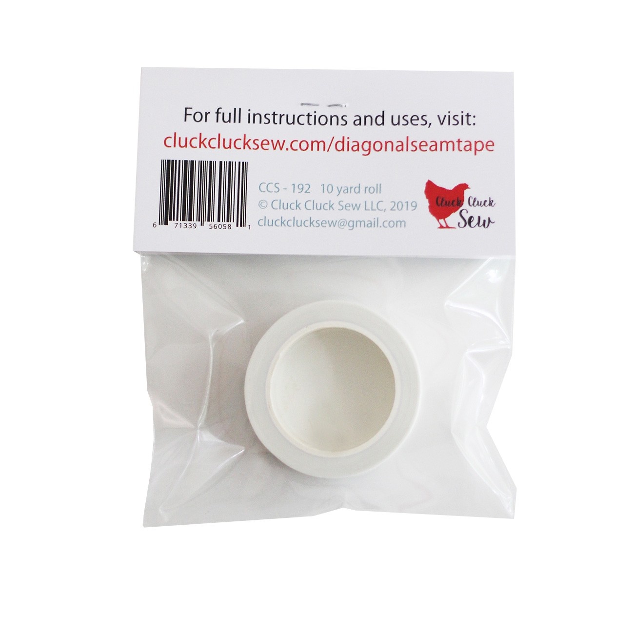 Diagonal Seam Tape - Stitch by Stitch