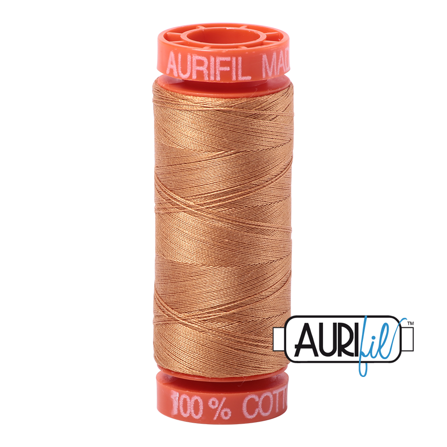 AURIFIL AURIFIL 50 WT Golden Toast 2930 Small Spool - Stitch by Stitch