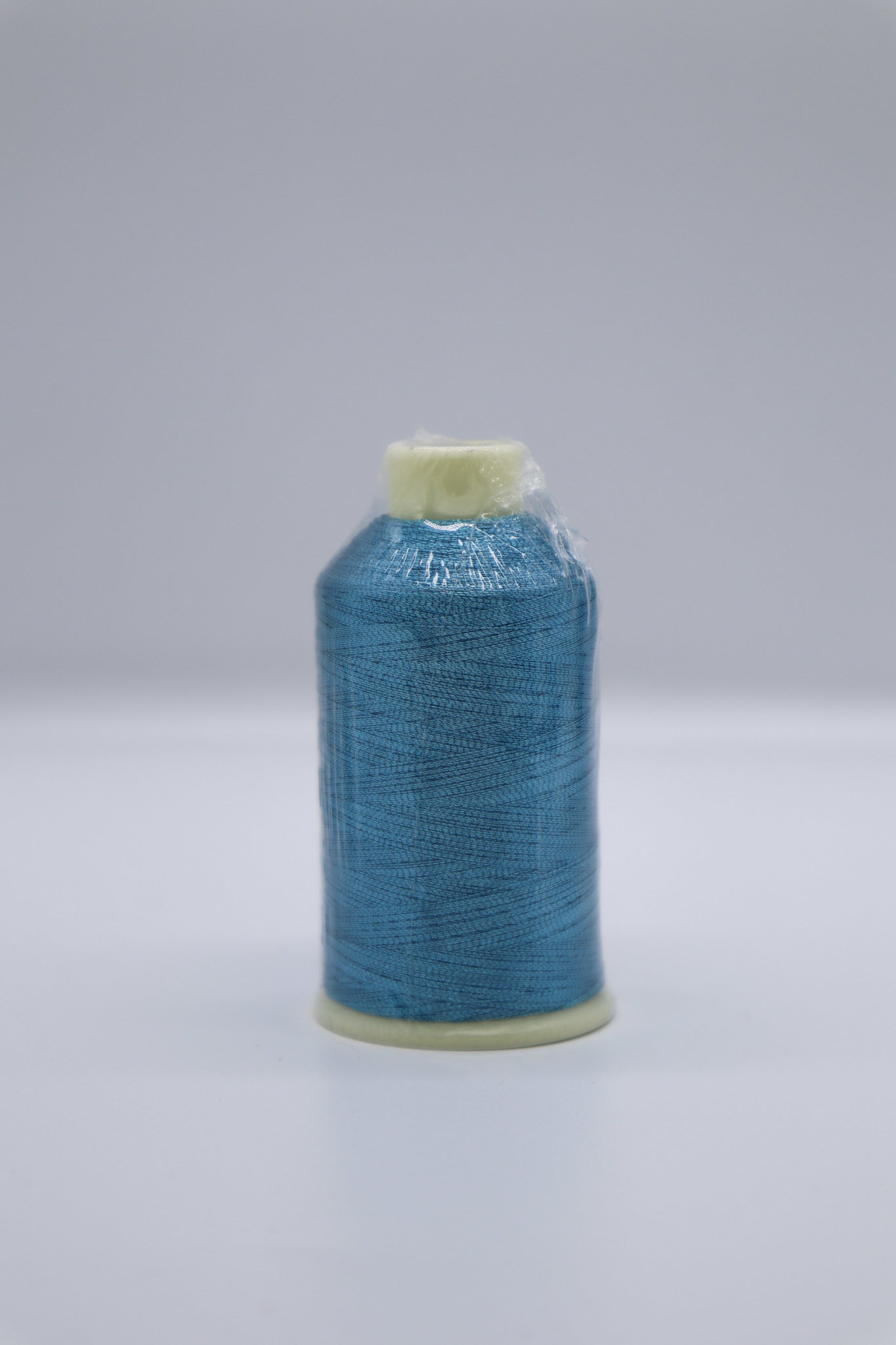 Colour 3304 Aqua - 1000mtr METALLIC POLY EMBROIDERY THREAD - Stitch by ...