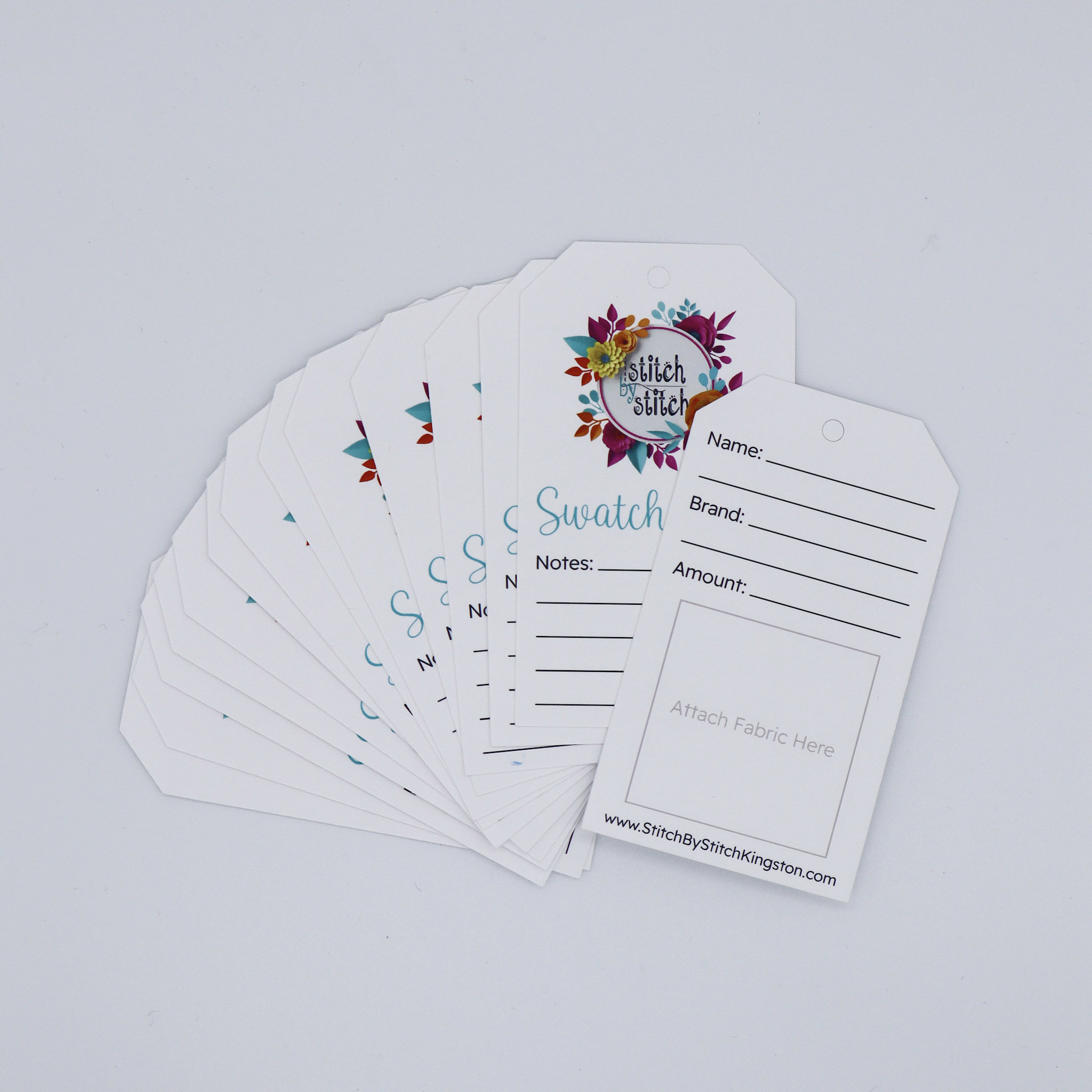 Swatch Card Refills (20 cards) - Stitch by Stitch