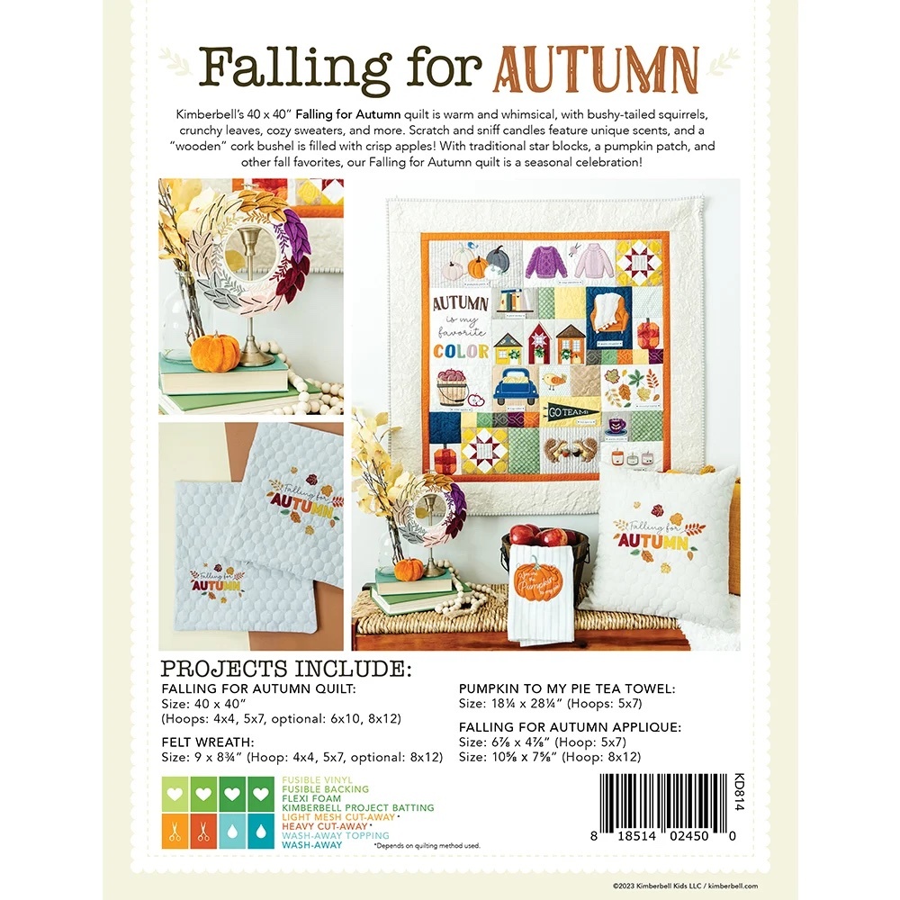 Falling For Autumn Pattern CD - Stitch by Stitch