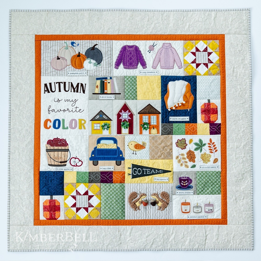 Falling For Autumn Pattern CD - Stitch by Stitch
