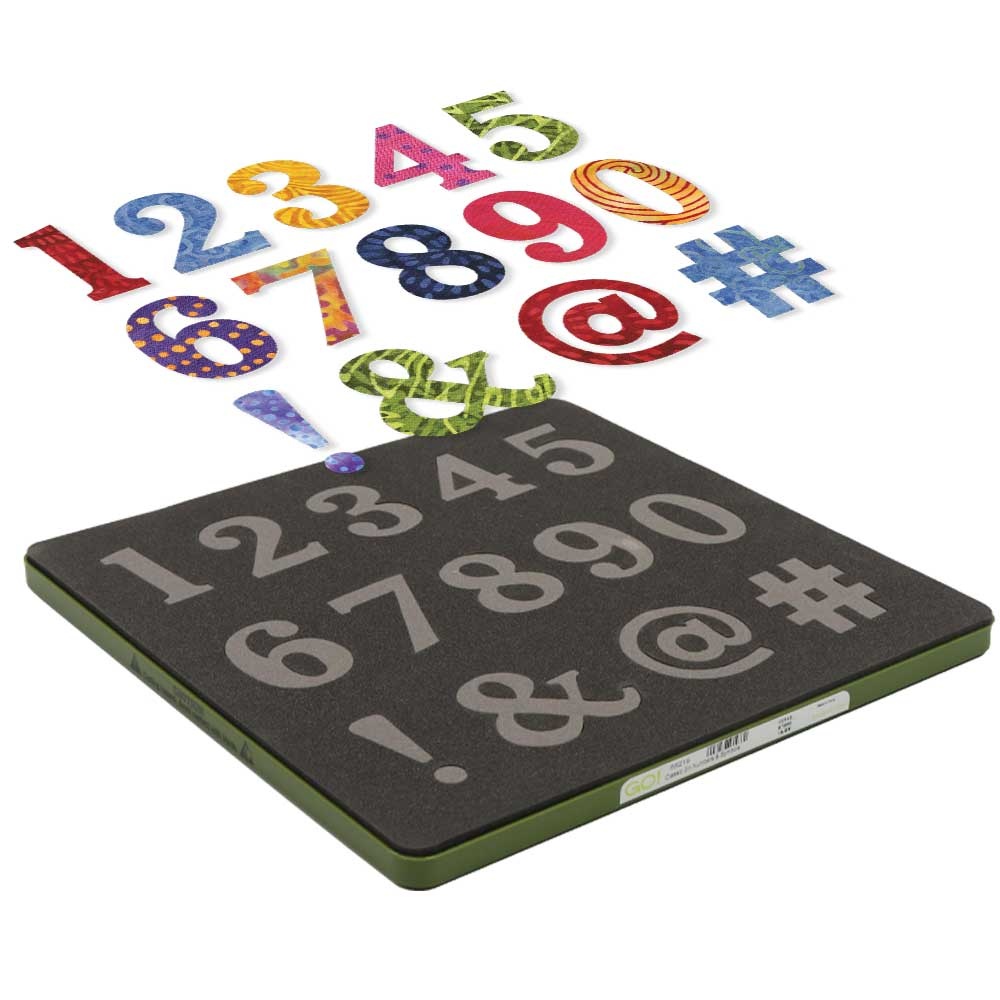 GO! Classic 2" Numbers & Symbols - Stitch by Stitch