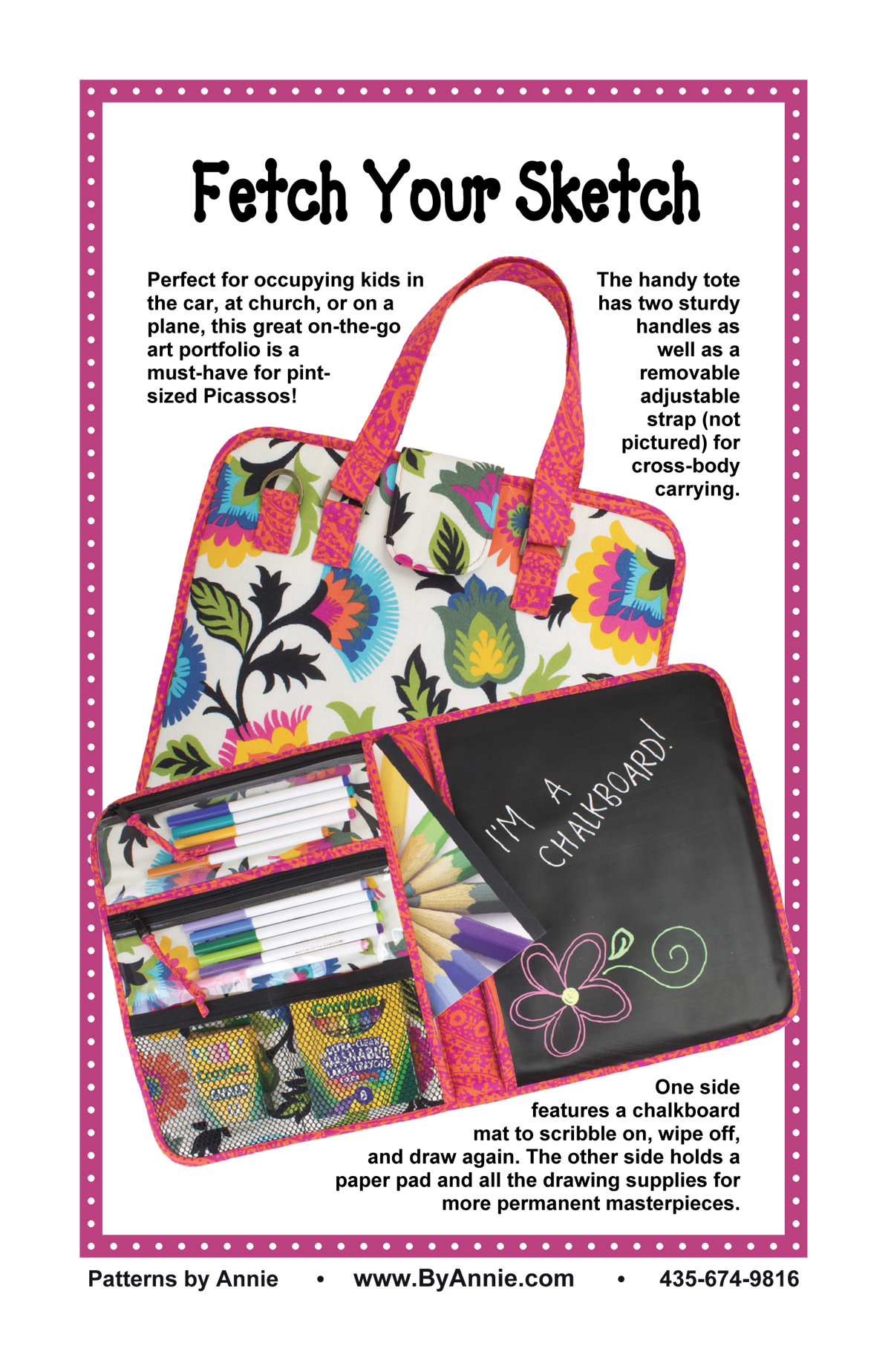 Fetch Your Sketch Pattern - Stitch by Stitch