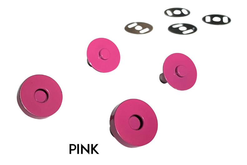 Magnetic Snaps - Pink - Stitch by Stitch