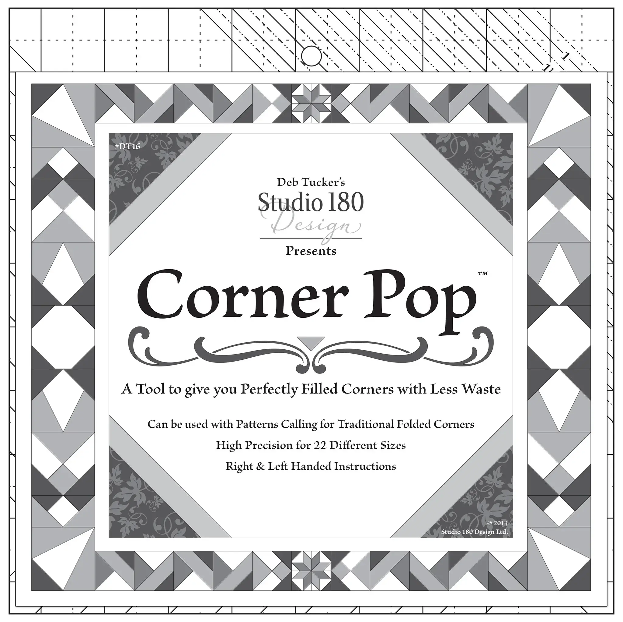 Studio 180 Design Corner Pop Ruler - Stitch by Stitch