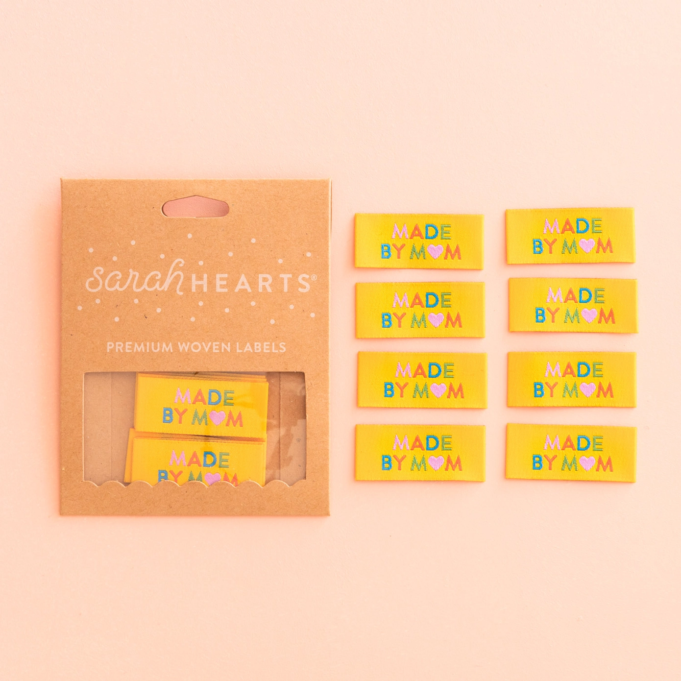 Made by Mom - Woven Label - Stitch by Stitch