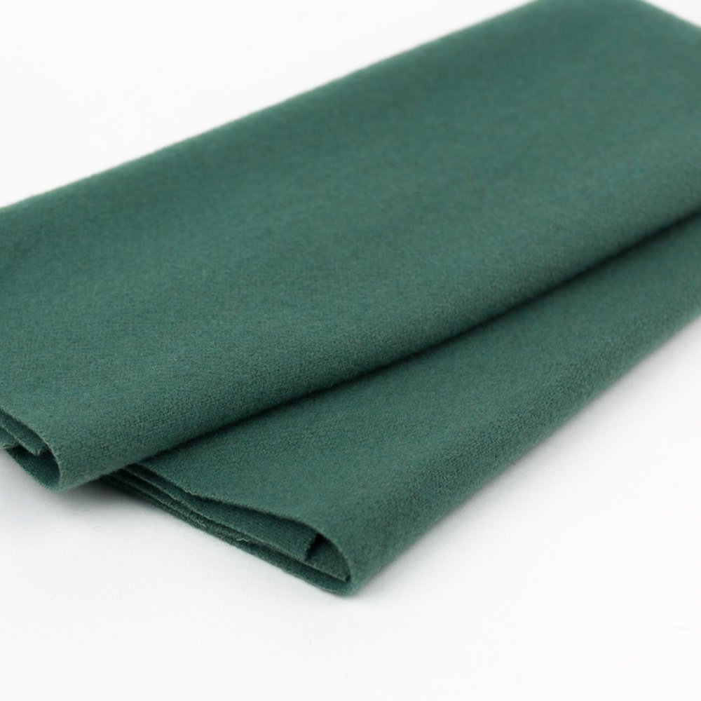 Merino Wool Fabric Fat 1/8 - Blue Spruce - Stitch by Stitch