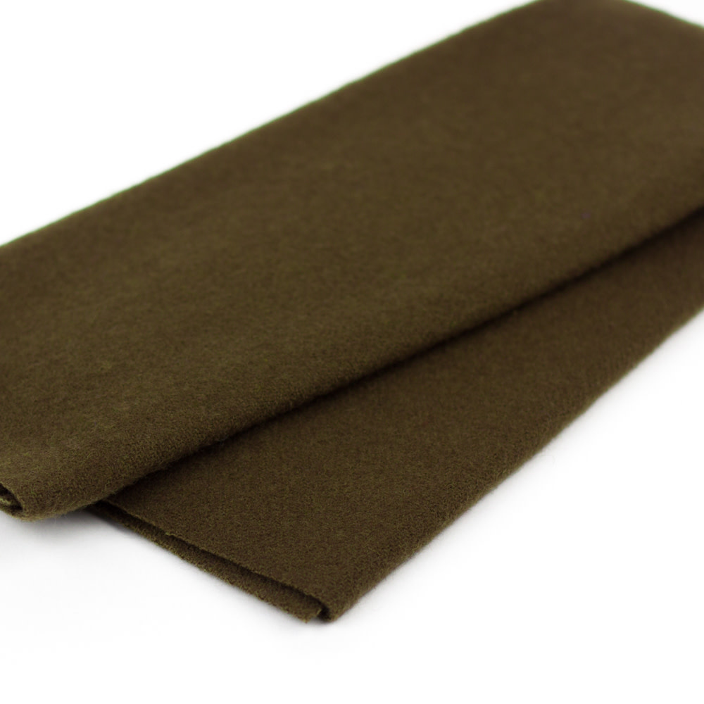 Merino Wool Fabric Fat 1/8 - Chestnut - Stitch by Stitch