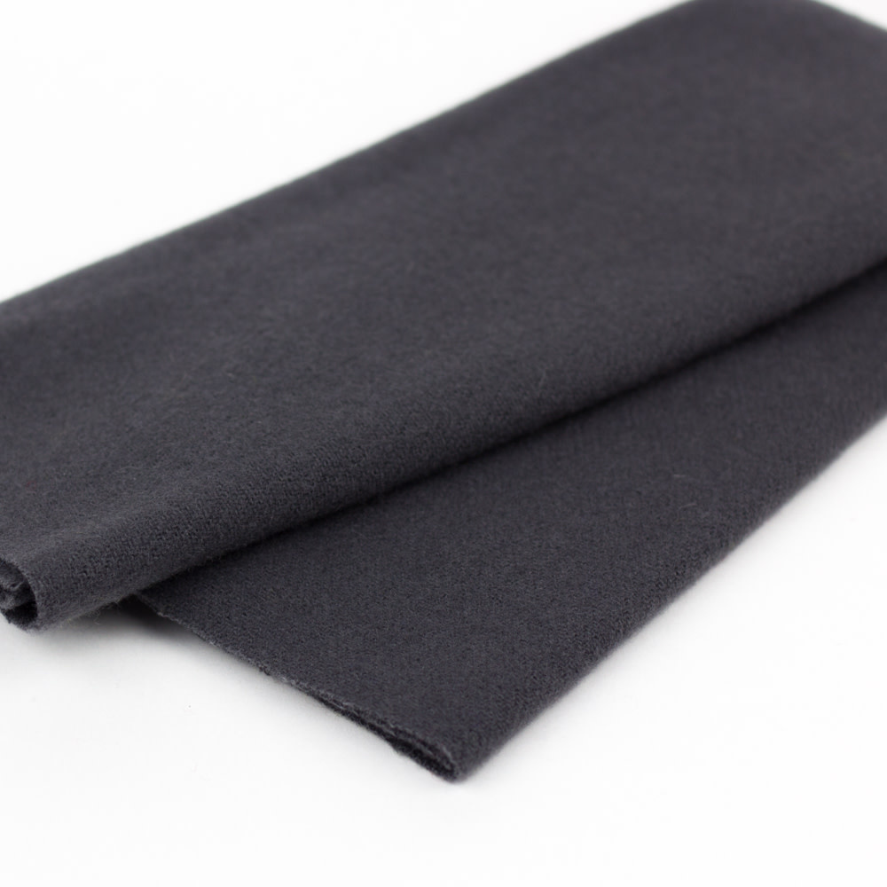 Merino Wool Fabric Fat 1/8 - Charcoal - Stitch by Stitch