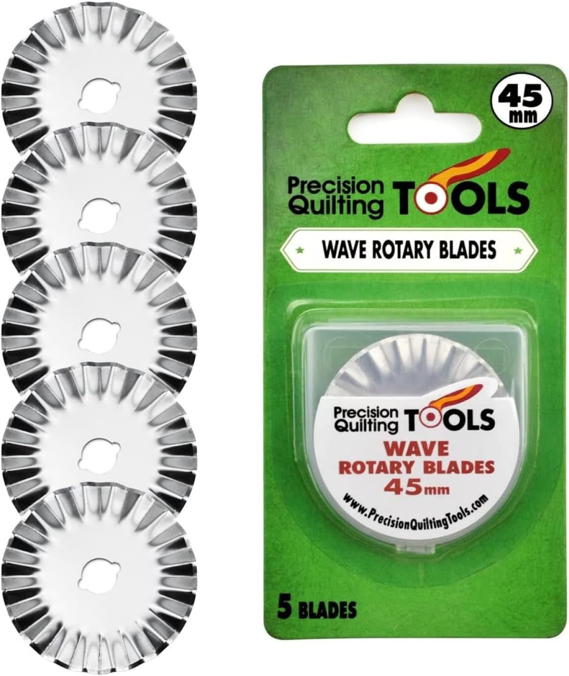 WAVE ROTARY BLADE 45MM - Stitch by Stitch