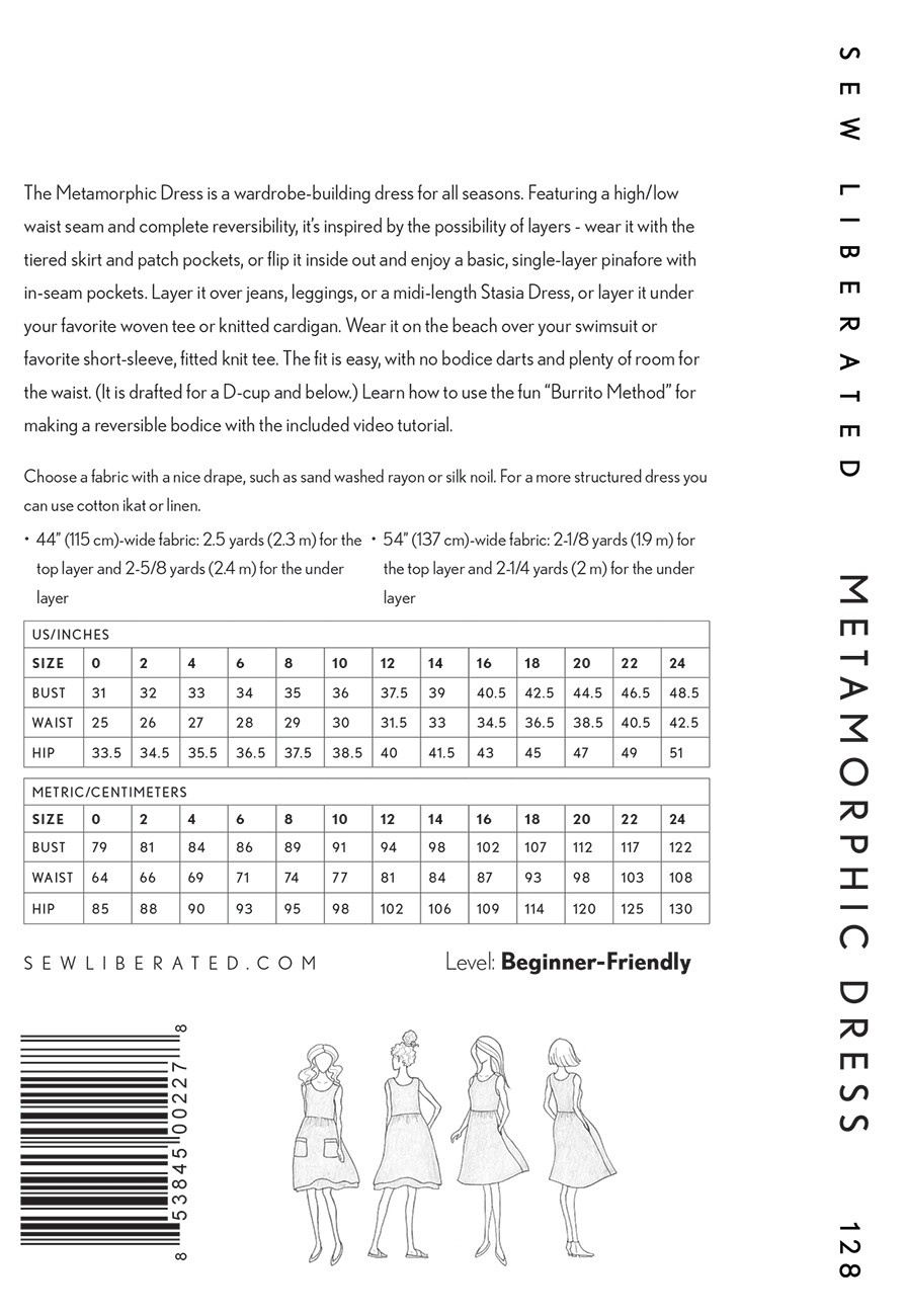 Metamorphic Dress Pattern - Stitch by Stitch