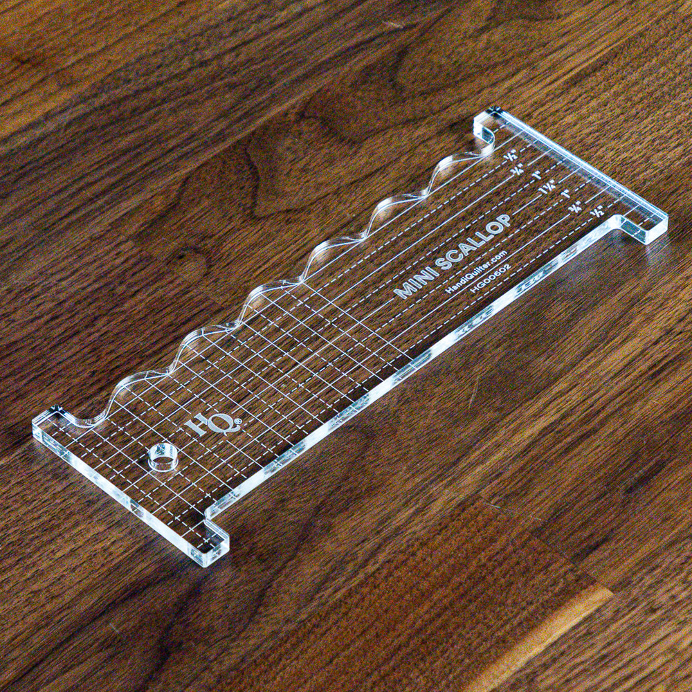 HQ Mini Scallop 8" x 3" - Stitch by Stitch