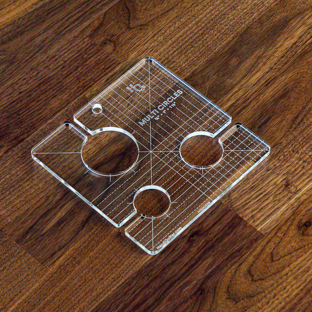 Multi Circles Ruler - Stitch by Stitch