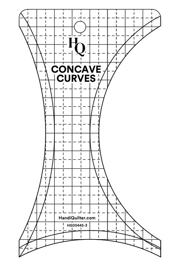 Concave Curves Ruler - Stitch by Stitch