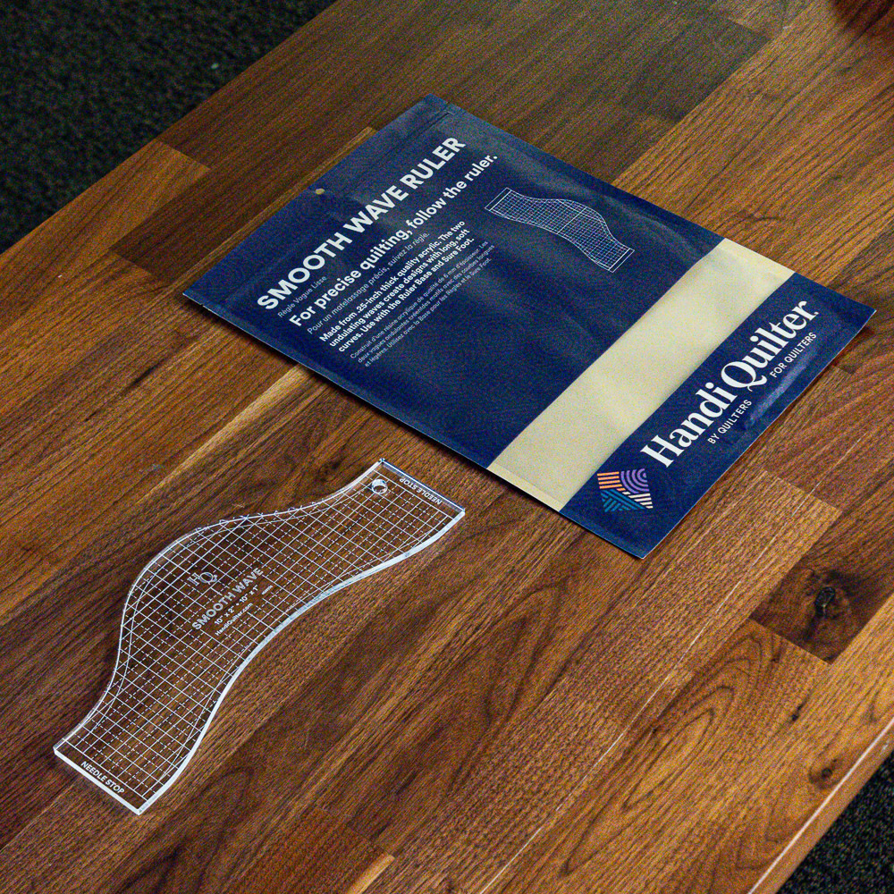 Smooth Wave Ruler - Stitch by Stitch