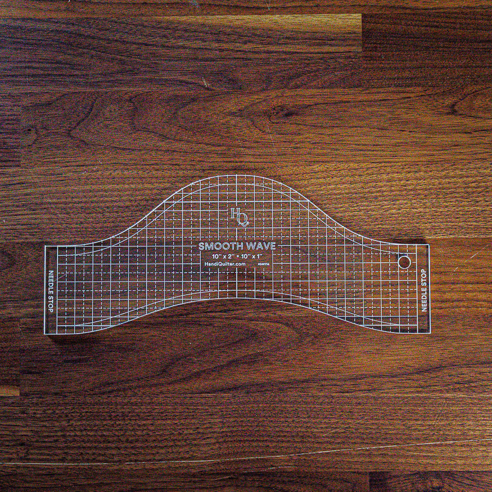 Smooth Wave Ruler - Stitch by Stitch