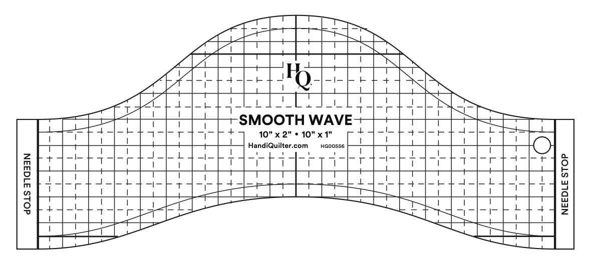 Smooth Wave Ruler - Stitch by Stitch