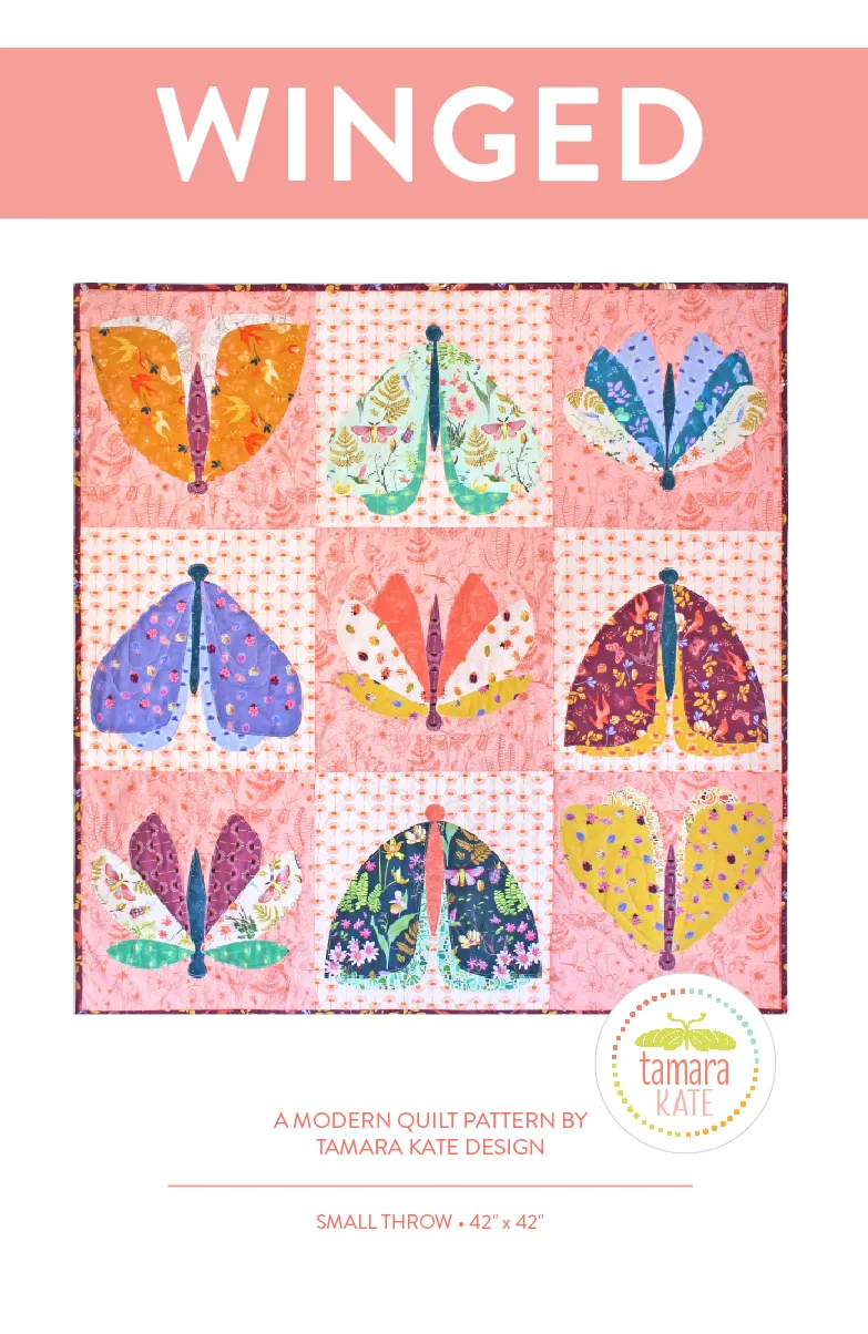Winged Quilt Pattern - Stitch by Stitch