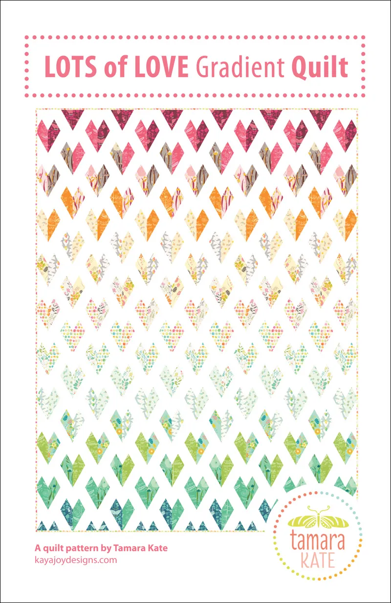 Lots of Love Gradient Quilt Pattern - Stitch by Stitch