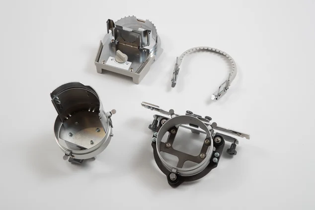 Flat brim cap frame set (60x130mm)(2 3/8"x5") (frame, mounting bracket ...