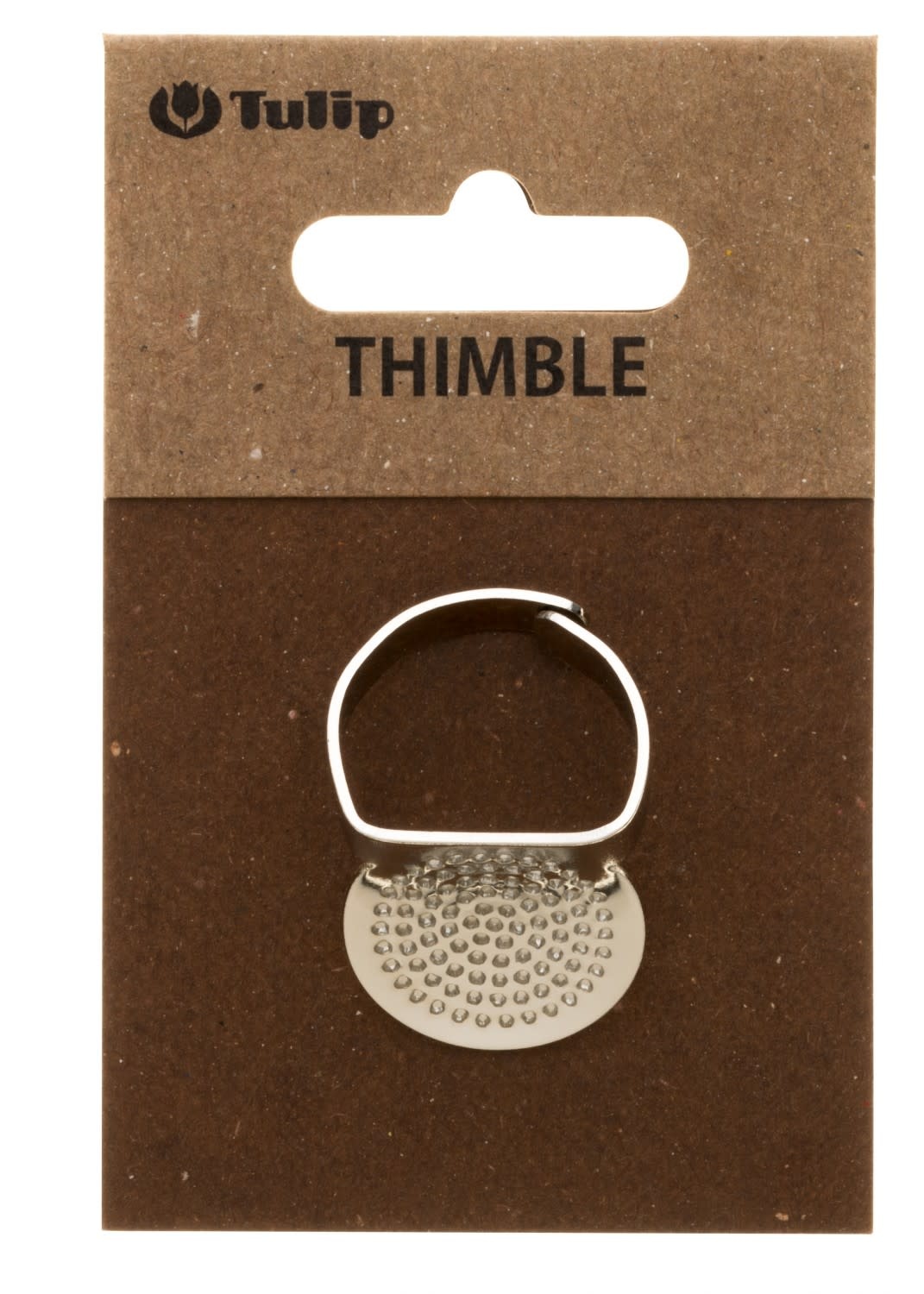 Tulip Company Limited Adjustable Palm Thimble, silver - Stitch by Stitch