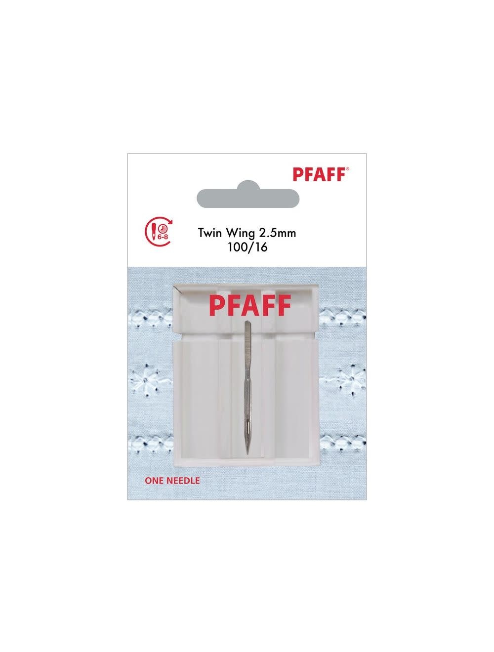 Pfaff Twin Wing Needle - Size 100/16 - 2.5mm 1 pack - Stitch by Stitch