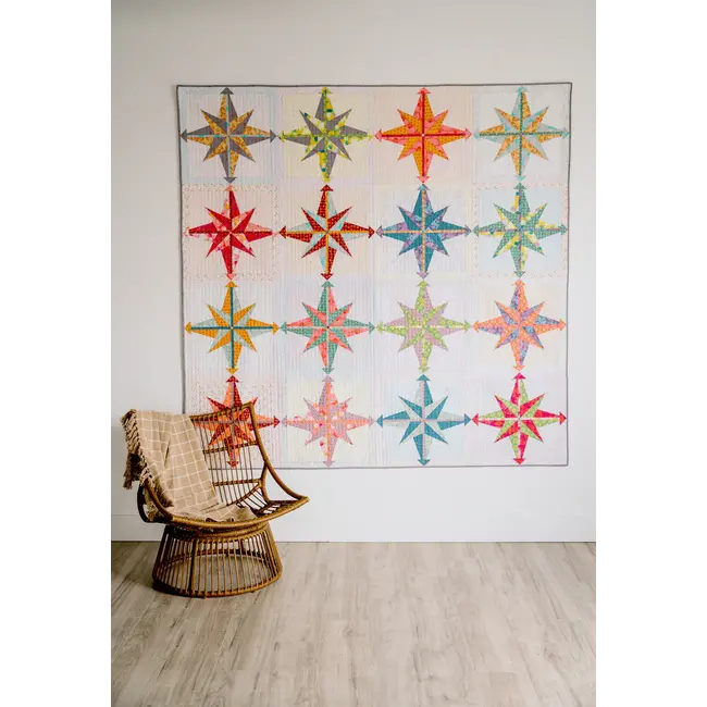 Double Starburst Pattern - Stitch by Stitch