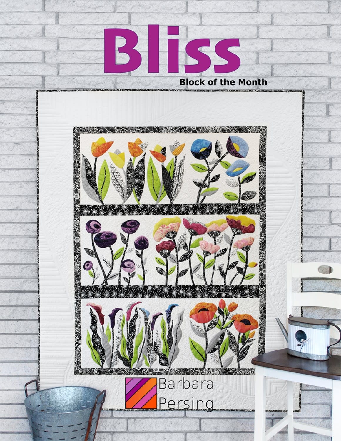 Bliss BOTM Pattern - Stitch by Stitch