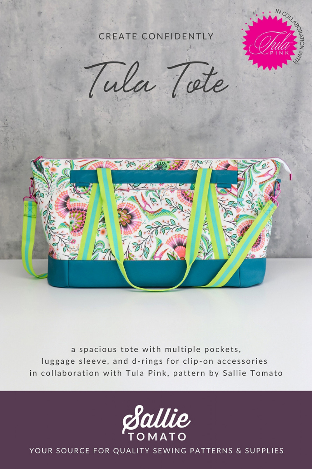 Tula Tote Pattern - Stitch by Stitch