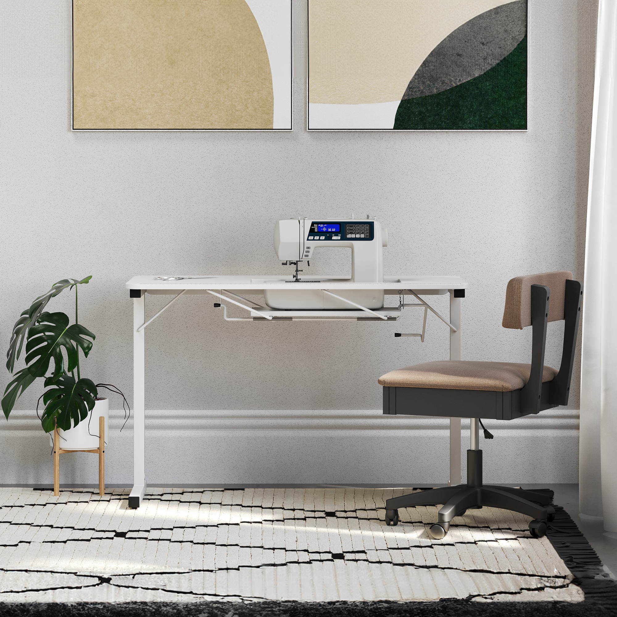 Gidget I Foldable Compact Sewing Table - Stitch by Stitch
