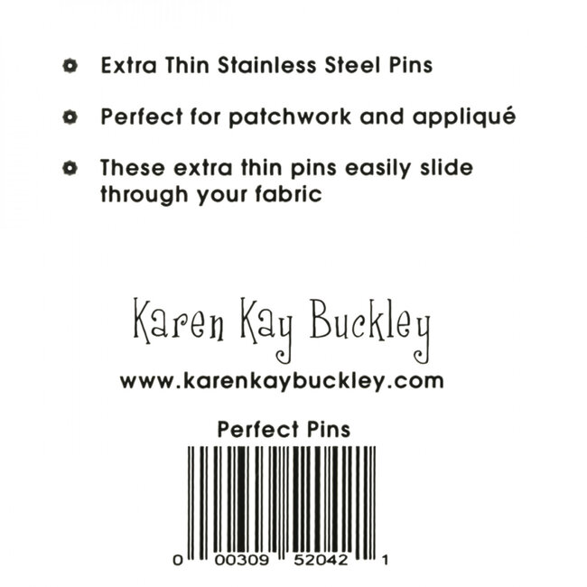 Perfect Pins - Stitch by Stitch