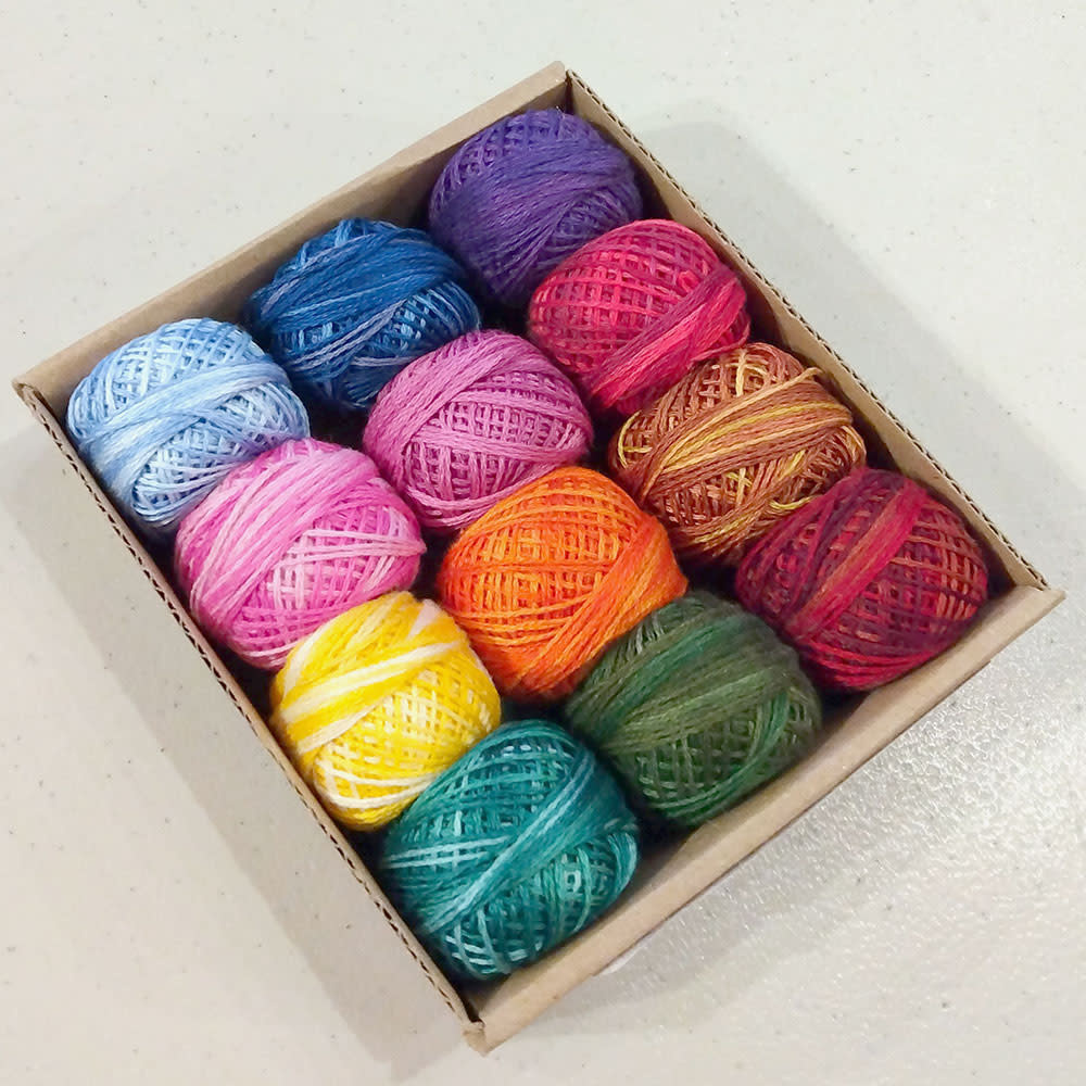 3 Strand Cotton Floss Collection: Whistlepig Calendar - Stitch by Stitch