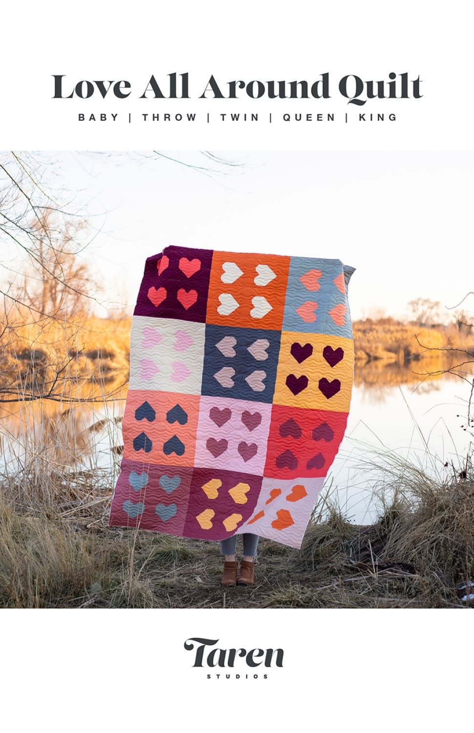 Love All Around Quilt Pattern - Stitch by Stitch